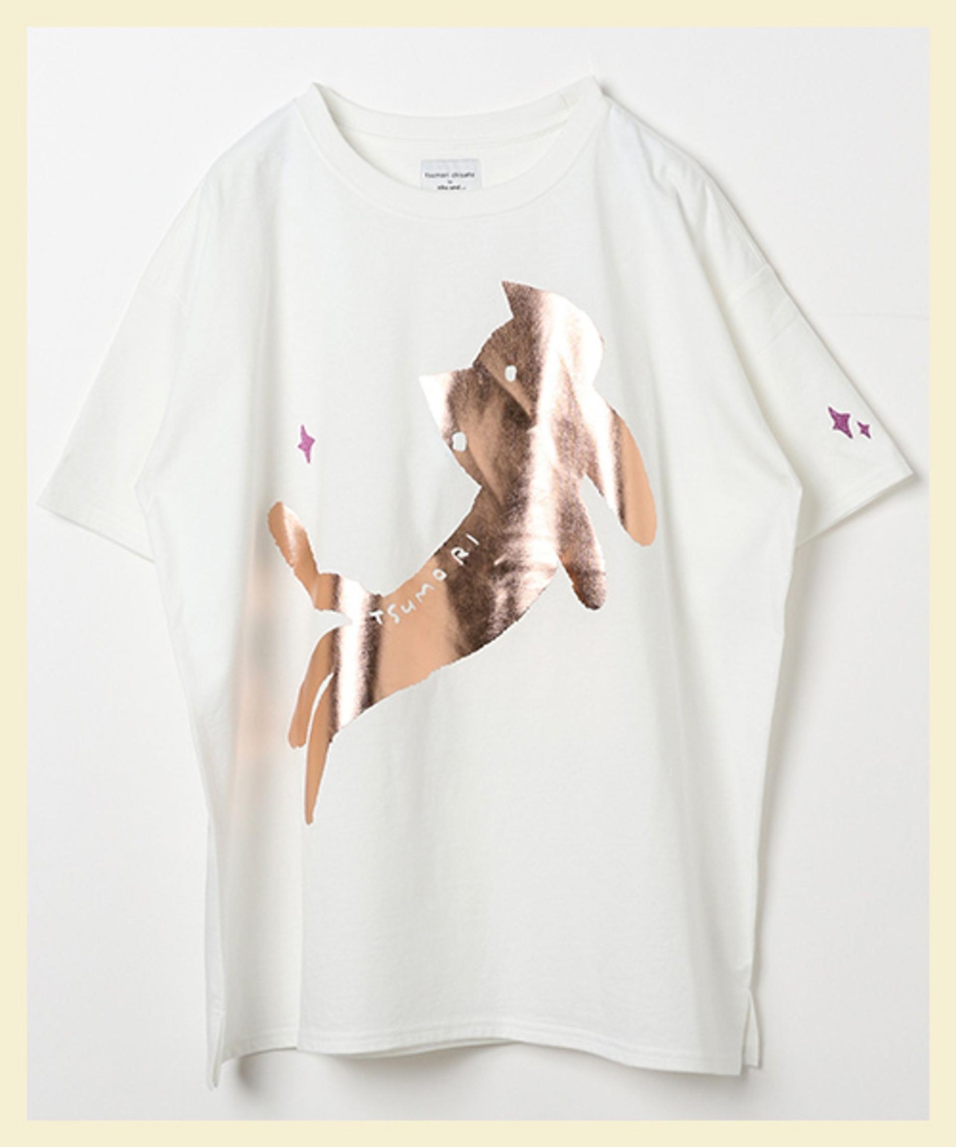 Tsumori Chisato】貓咪印刷T-shirt Tsumori Chisato】貓咪印刷T-shirt